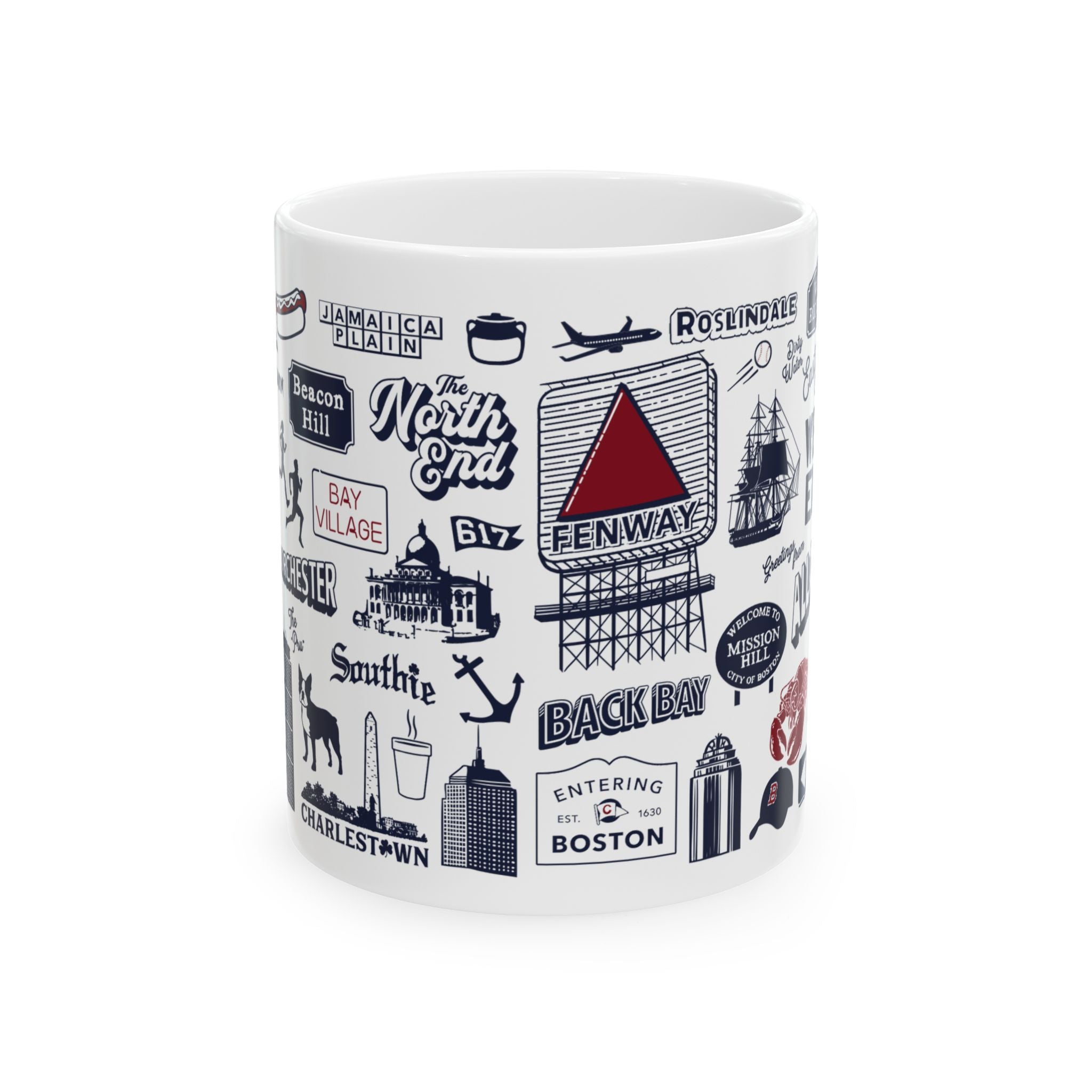 Boston Tourist 11oz Coffee Mug – Chowdaheadz