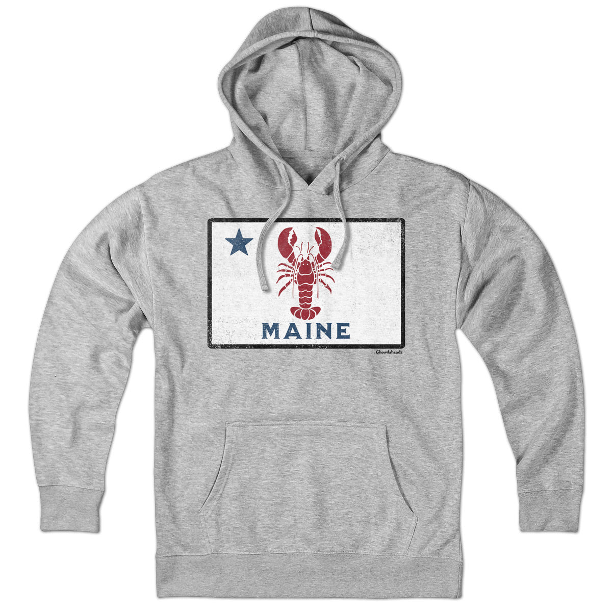 Maine Lobster Flag Hoodie – Chowdaheadz