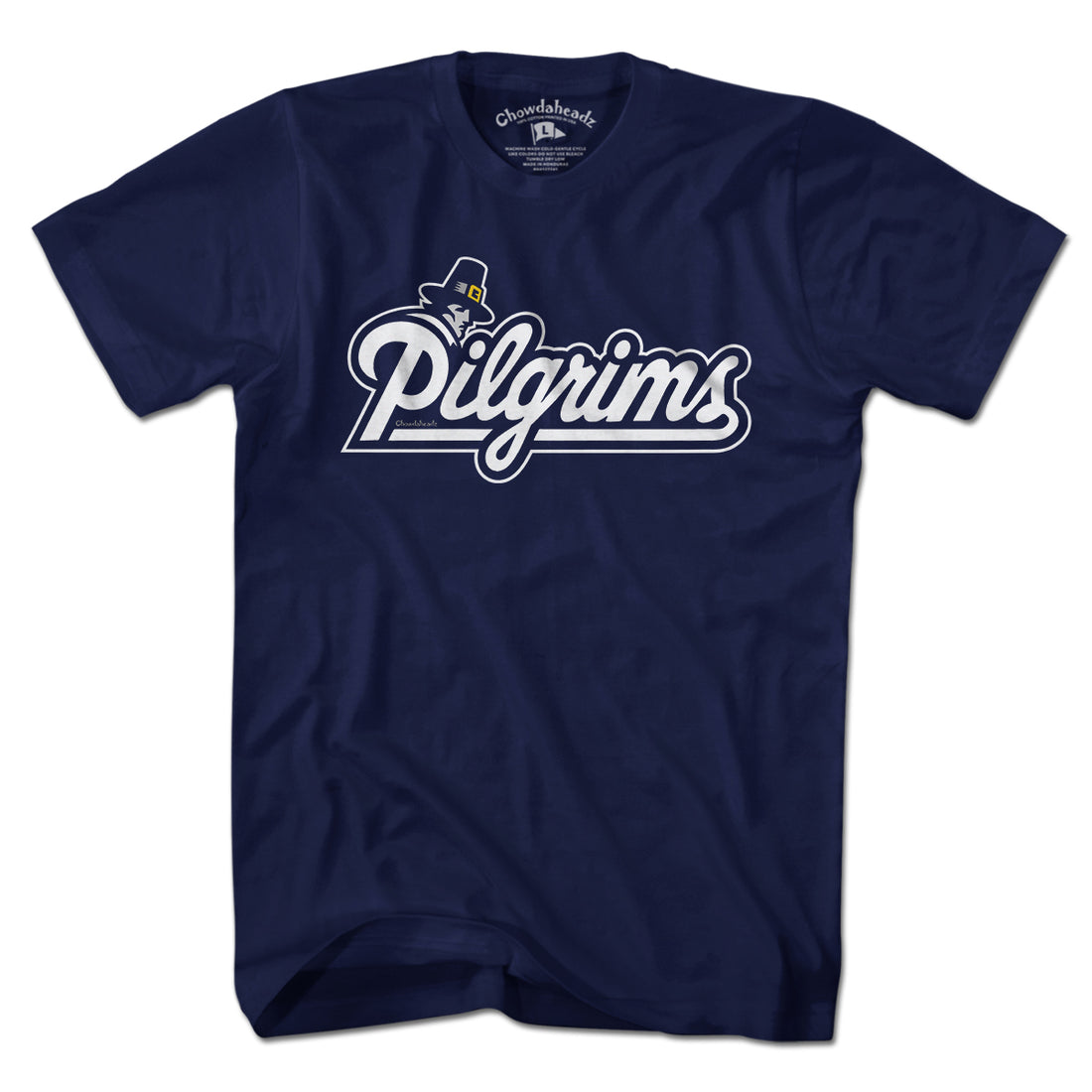 Pilgrims Logo T-Shirt – Chowdaheadz