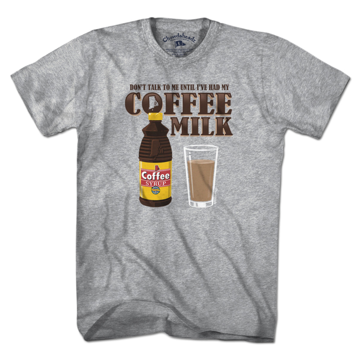 Coffee Milk T-Shirt – Chowdaheadz