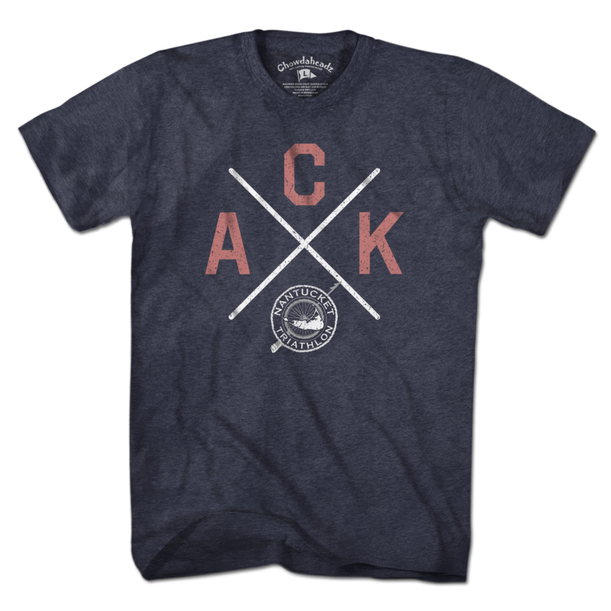 Nantucket Triathlon ACK Cross T-Shirt – Chowdaheadz