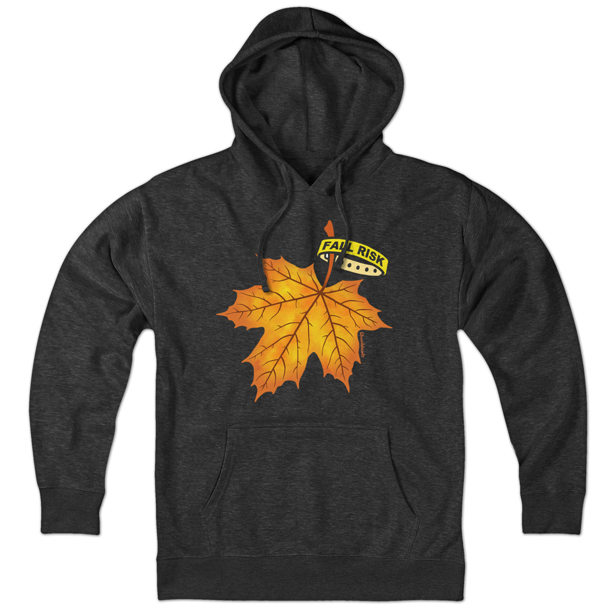 Fall Risk Leaf Hoodie – Chowdaheadz