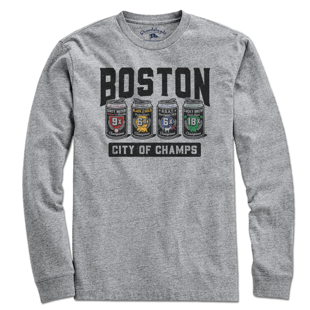 Boston 4-Pack Champions T-Shirt – Chowdaheadz