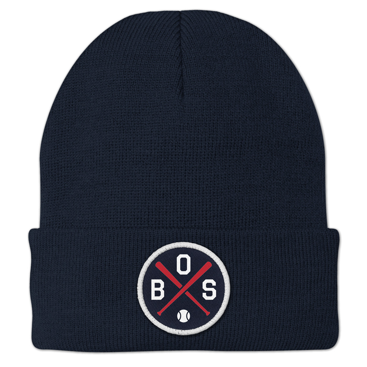BOS Baseball Emblem Cuff Knit – Chowdaheadz