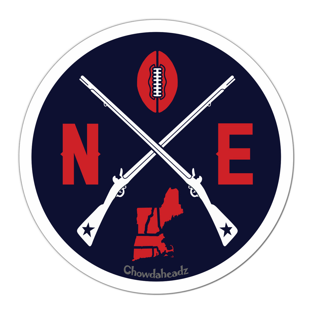 Stickers: Boston & New England Sports and Lifestyle Decals – Chowdaheadz
