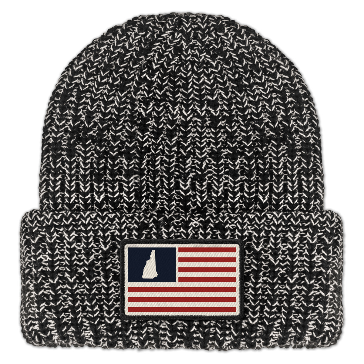 New Hampshire USA Flag Patch Chunky Knit – Chowdaheadz