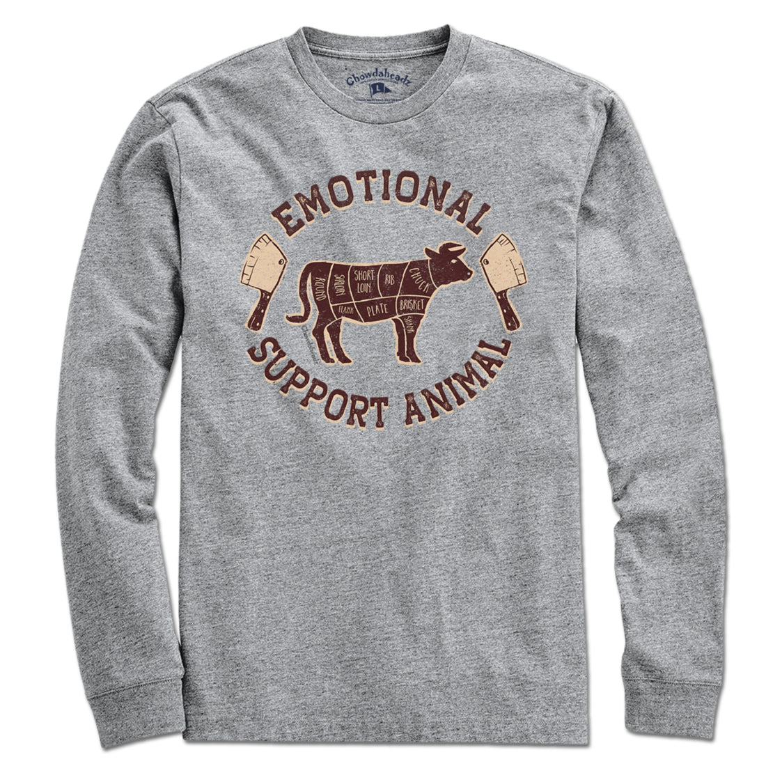 Emotional Support Animal T-Shirt – Chowdaheadz