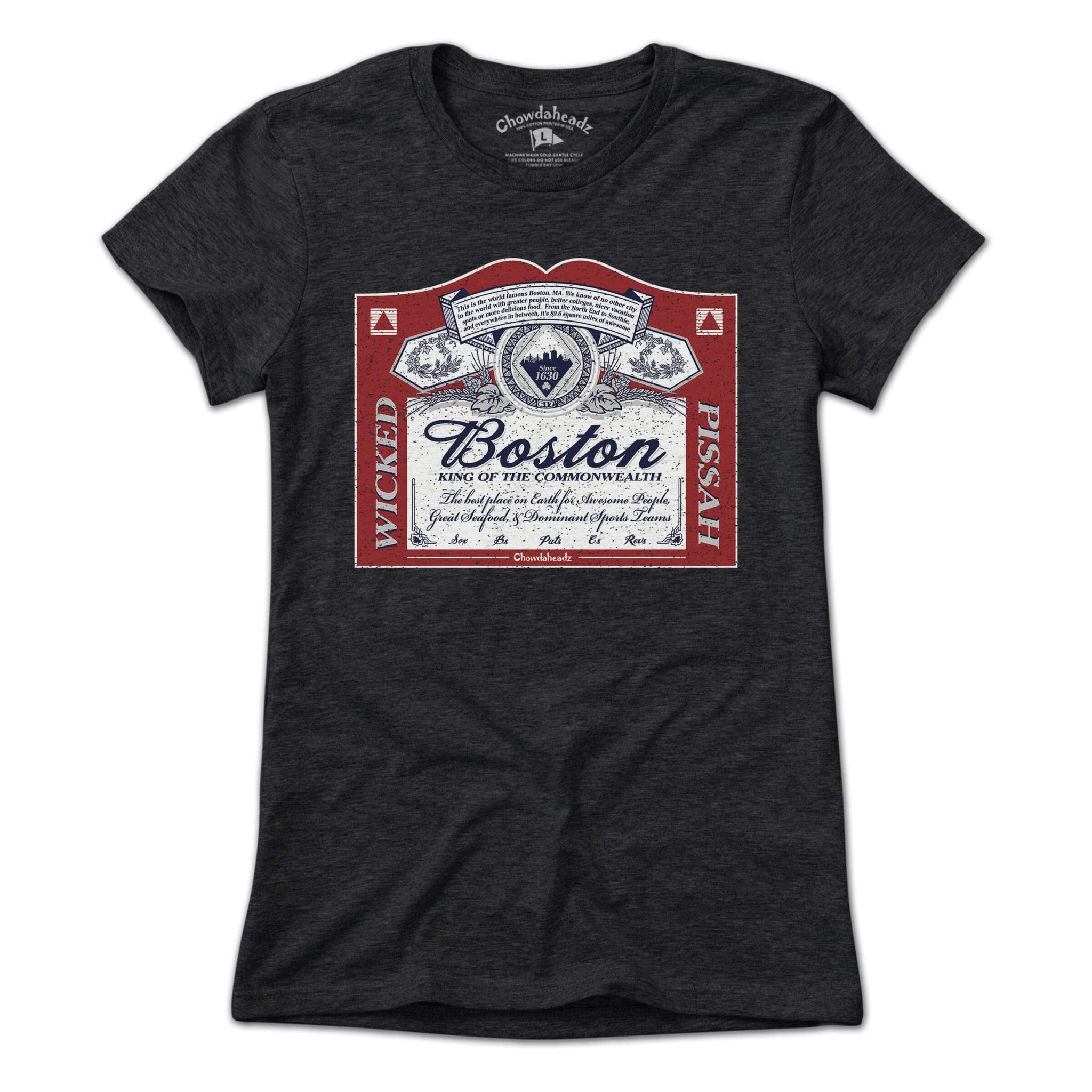 Boston King of the Commonwealth T-Shirt – Chowdaheadz