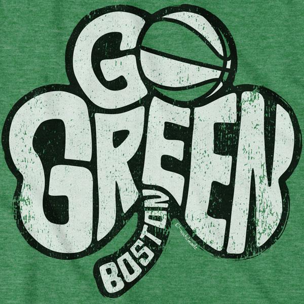 Go Green Boston Shamrock T-Shirt – Chowdaheadz