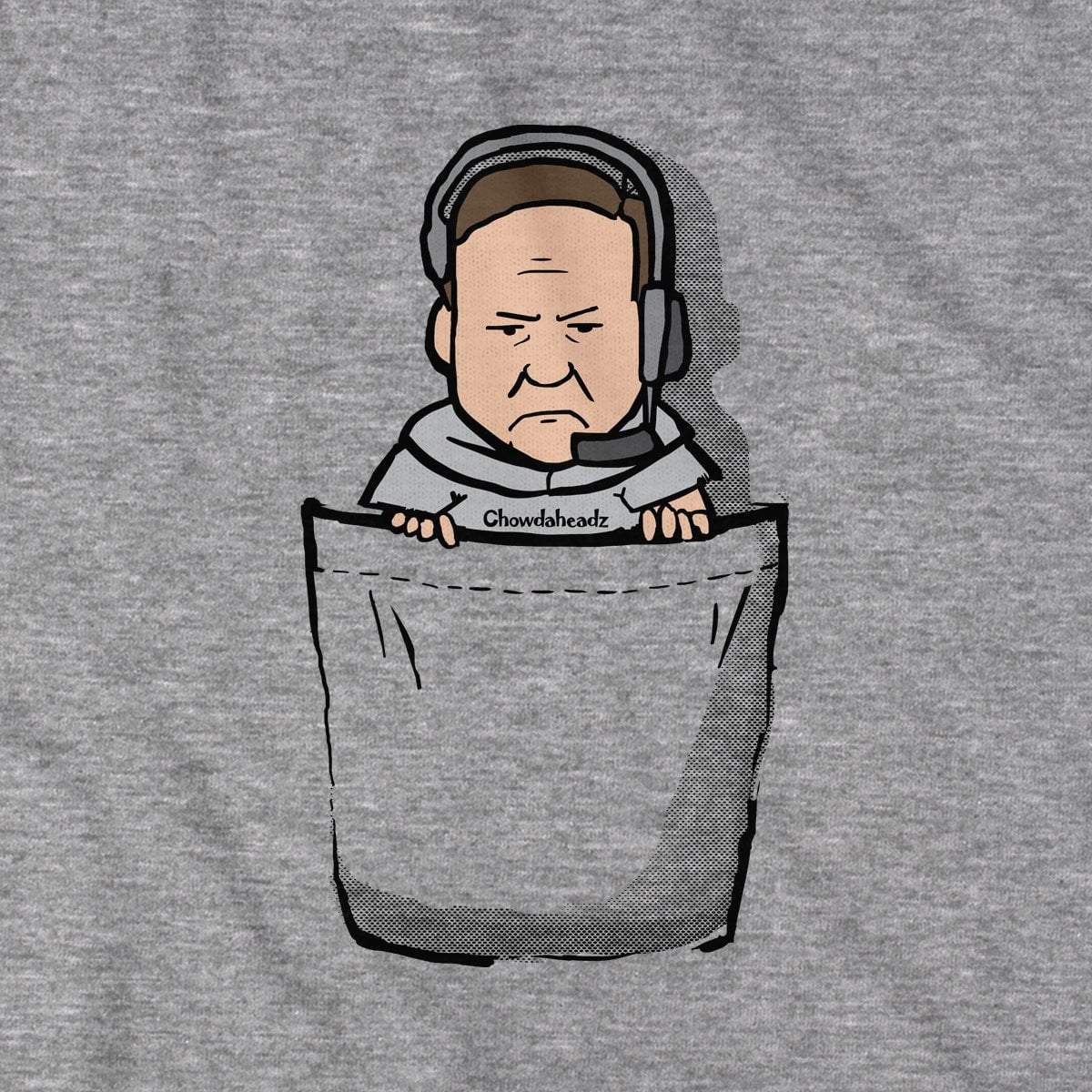 Pocket Belichick T-Shirt – Chowdaheadz
