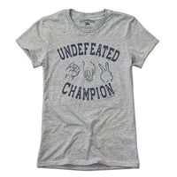 Undefeated Rock Paper Scissors Champion T-Shirt – Chowdaheadz