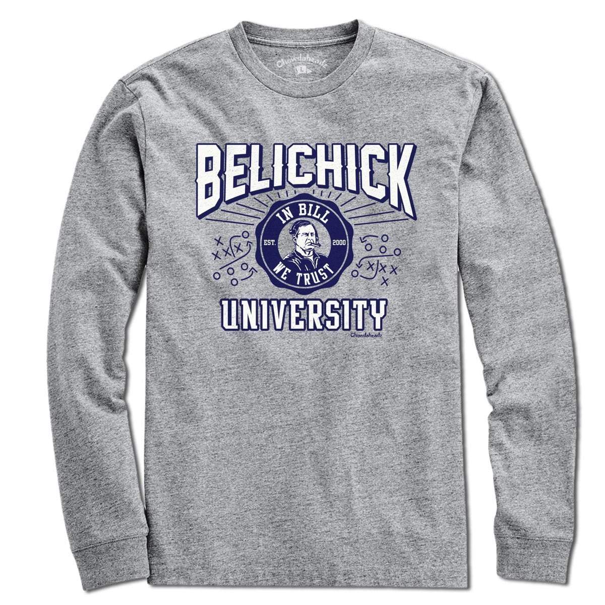 Belichick University Seal T-Shirt – Chowdaheadz