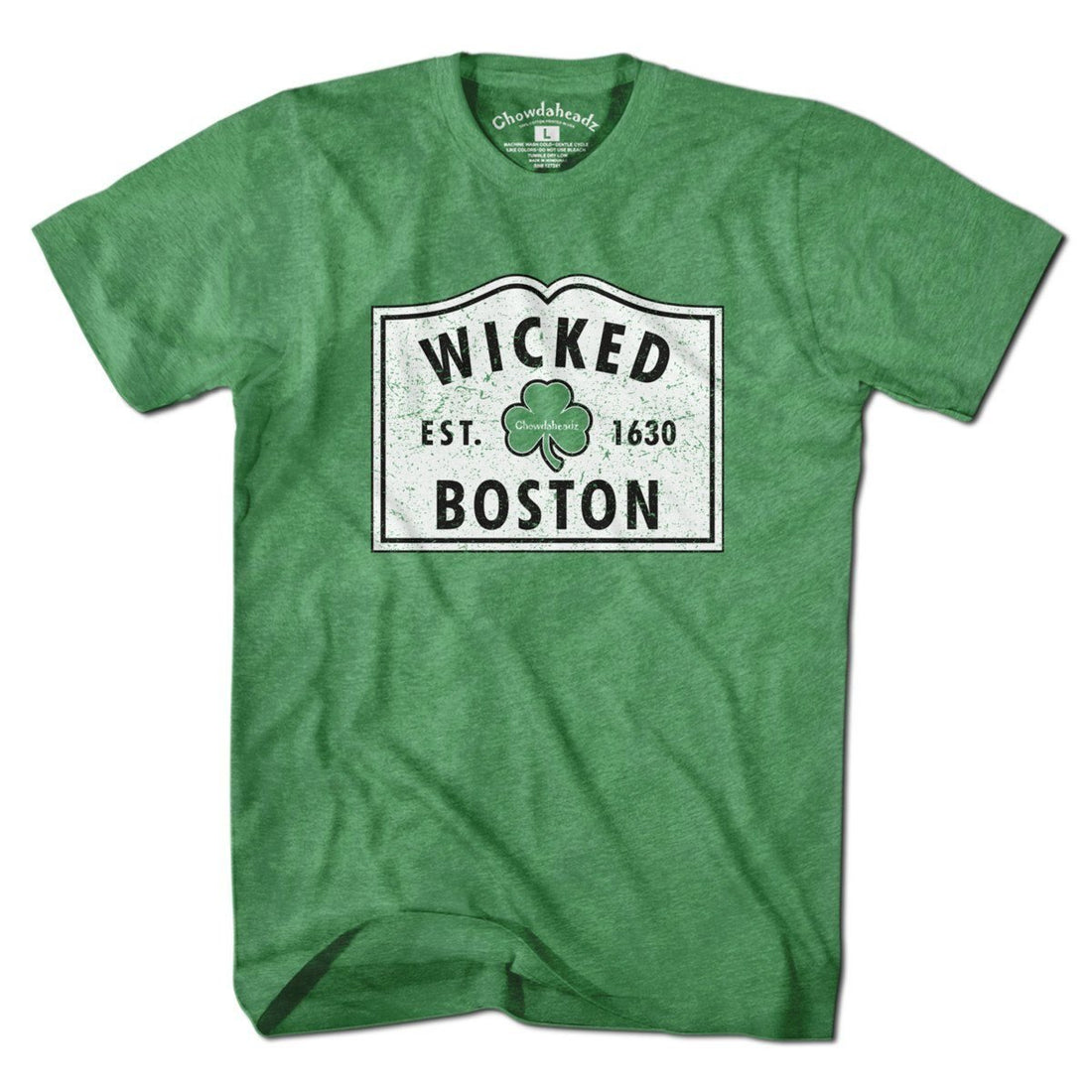 Wicked Irish Boston T-Shirt – Chowdaheadz